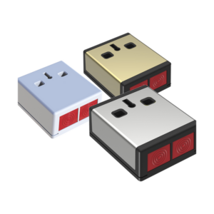 Panic Button | Double Push | Grade 3 | Stainless Steel / White |Key ...